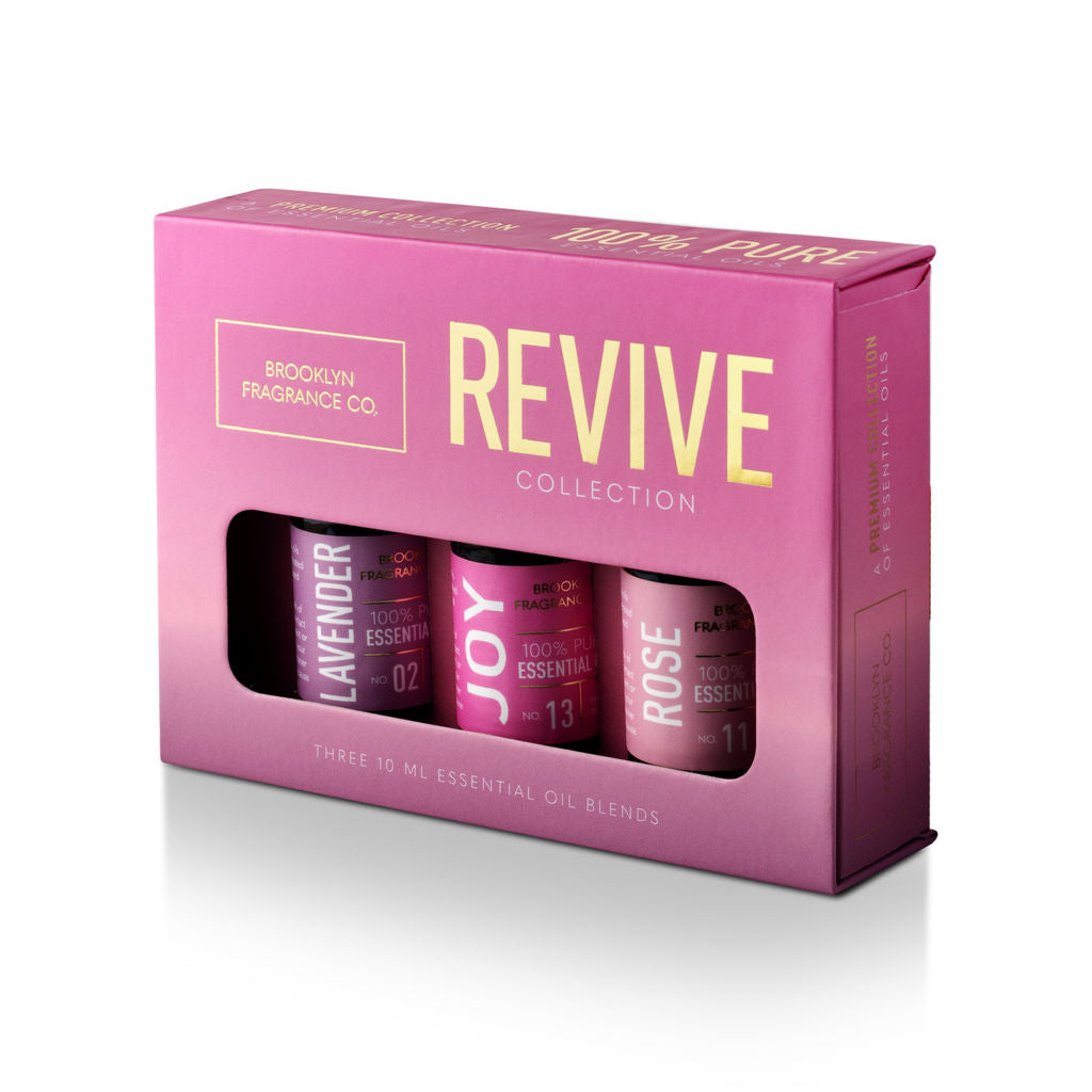 3 Pack Essential Oil Set - Revive – BrooklynFragranceCo