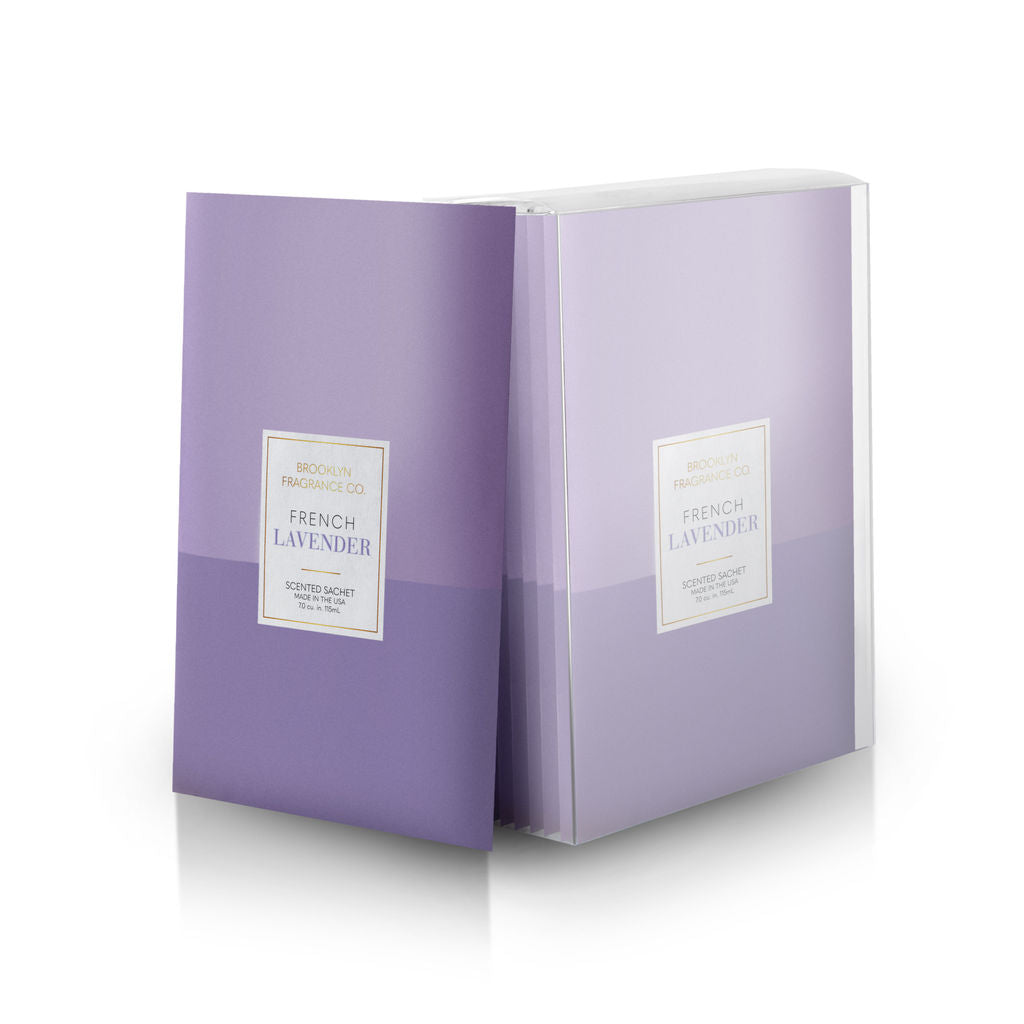 Lavender 6 pack Large Scented Sachet – BrooklynFragranceCo