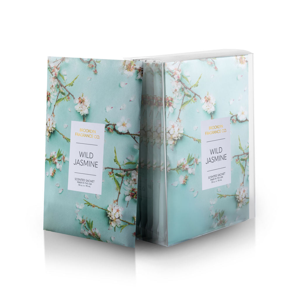 Jasmine 6 pack Large Scented Sachet – BrooklynFragranceCo